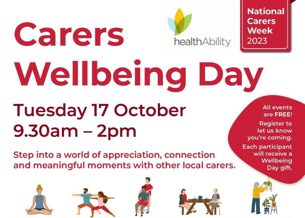 Carers Wellbeing Day - 17 October